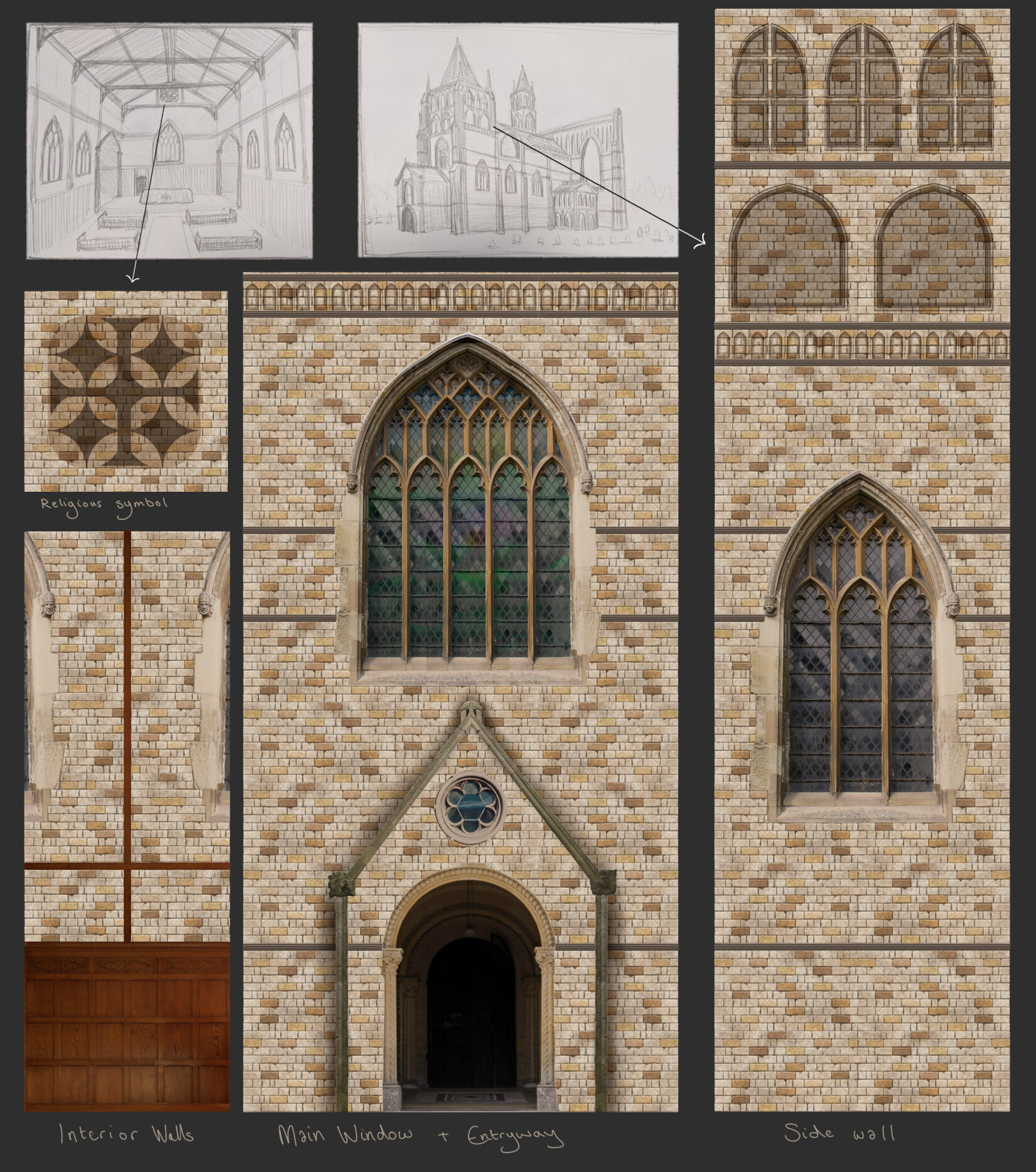 ArtStation - Church/Catacombs Concept