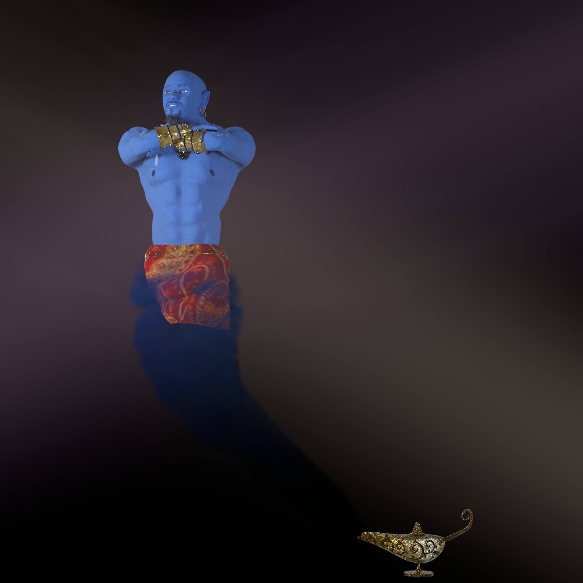 ArtStation - 👻My version of Genie👻 ️