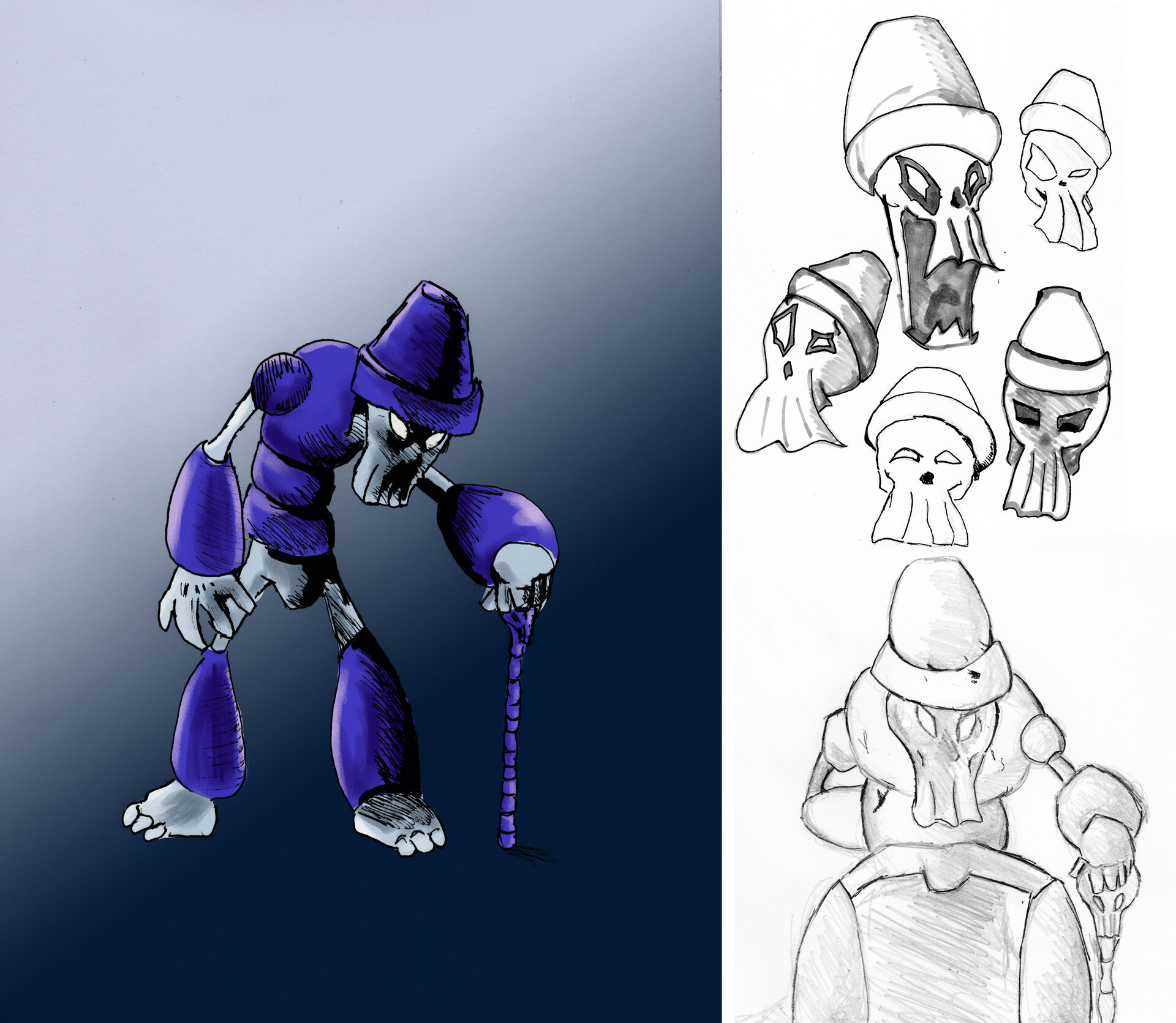 ArtStation - Skulking Skull