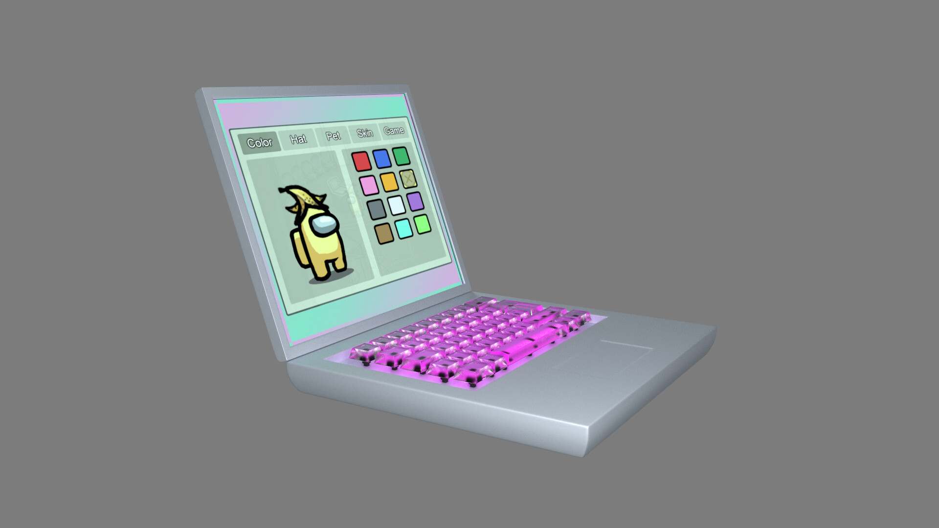 ArtStation - Among Us Props Fan Art