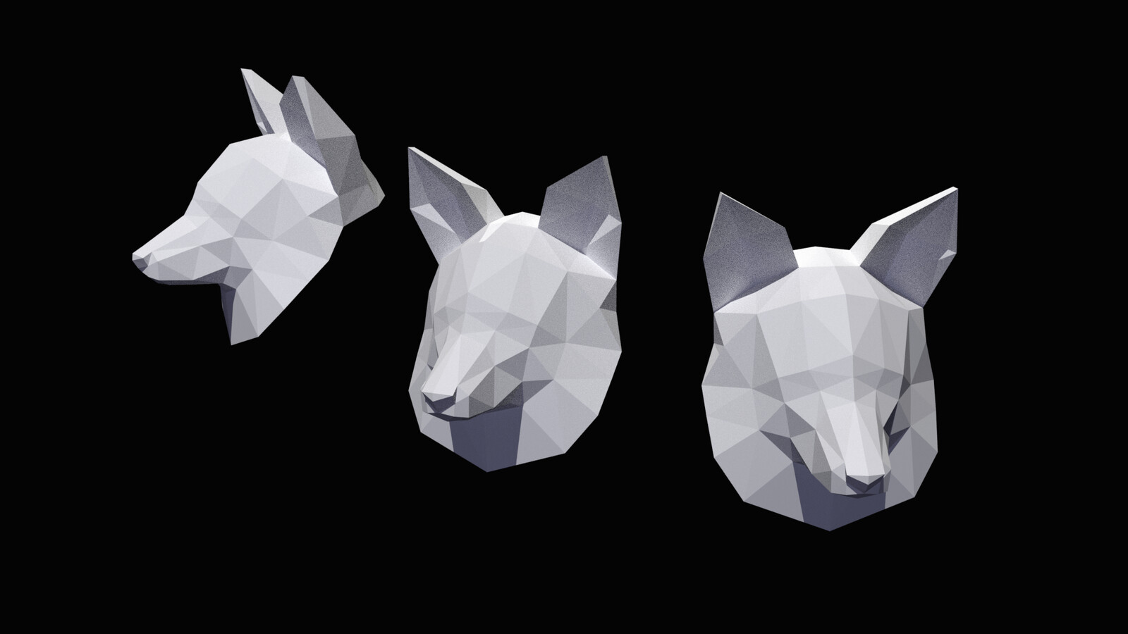 Ellen Mikushina - Low-poly practice.