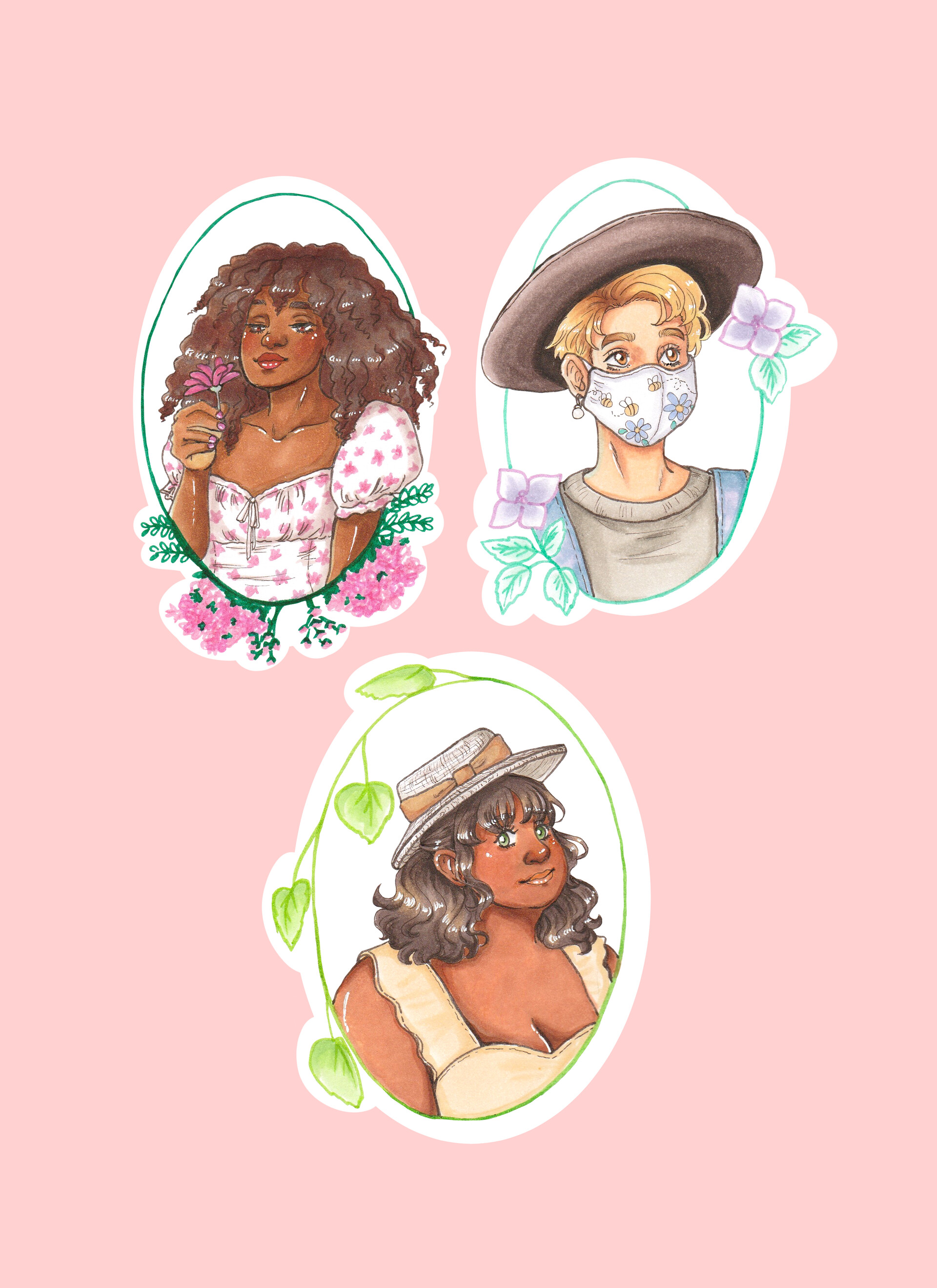 ArtStation - cottage core cuties