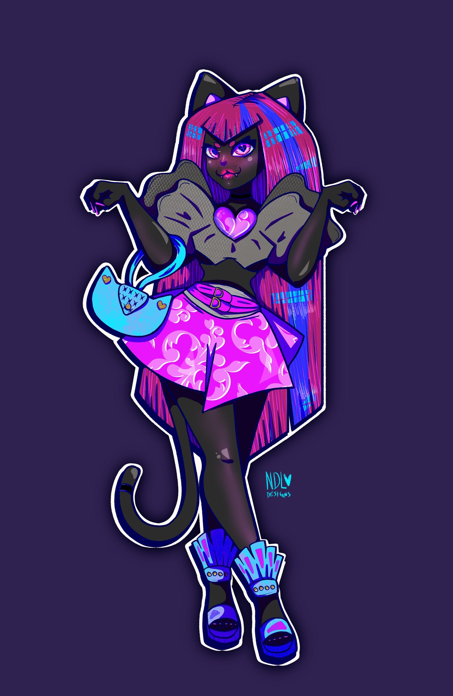 ArtStation - Monster High Doll - Catty