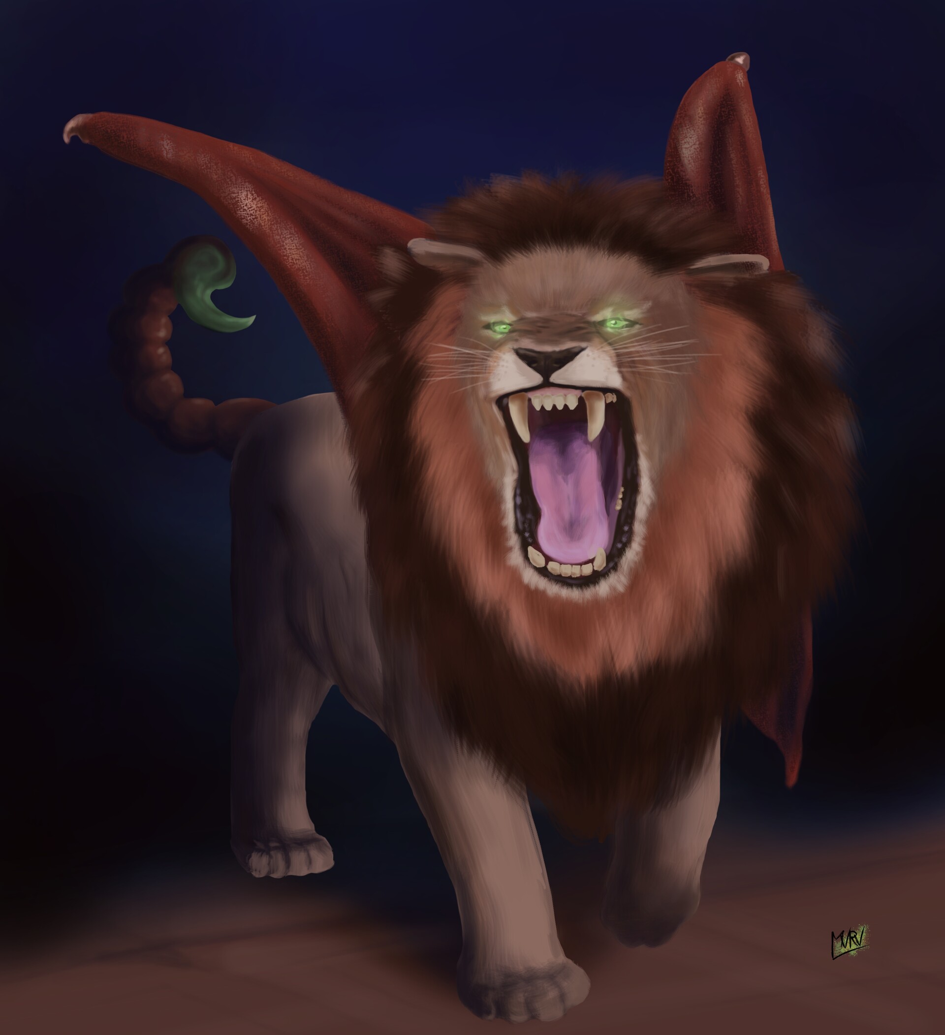 ArtStation - Manticore appears