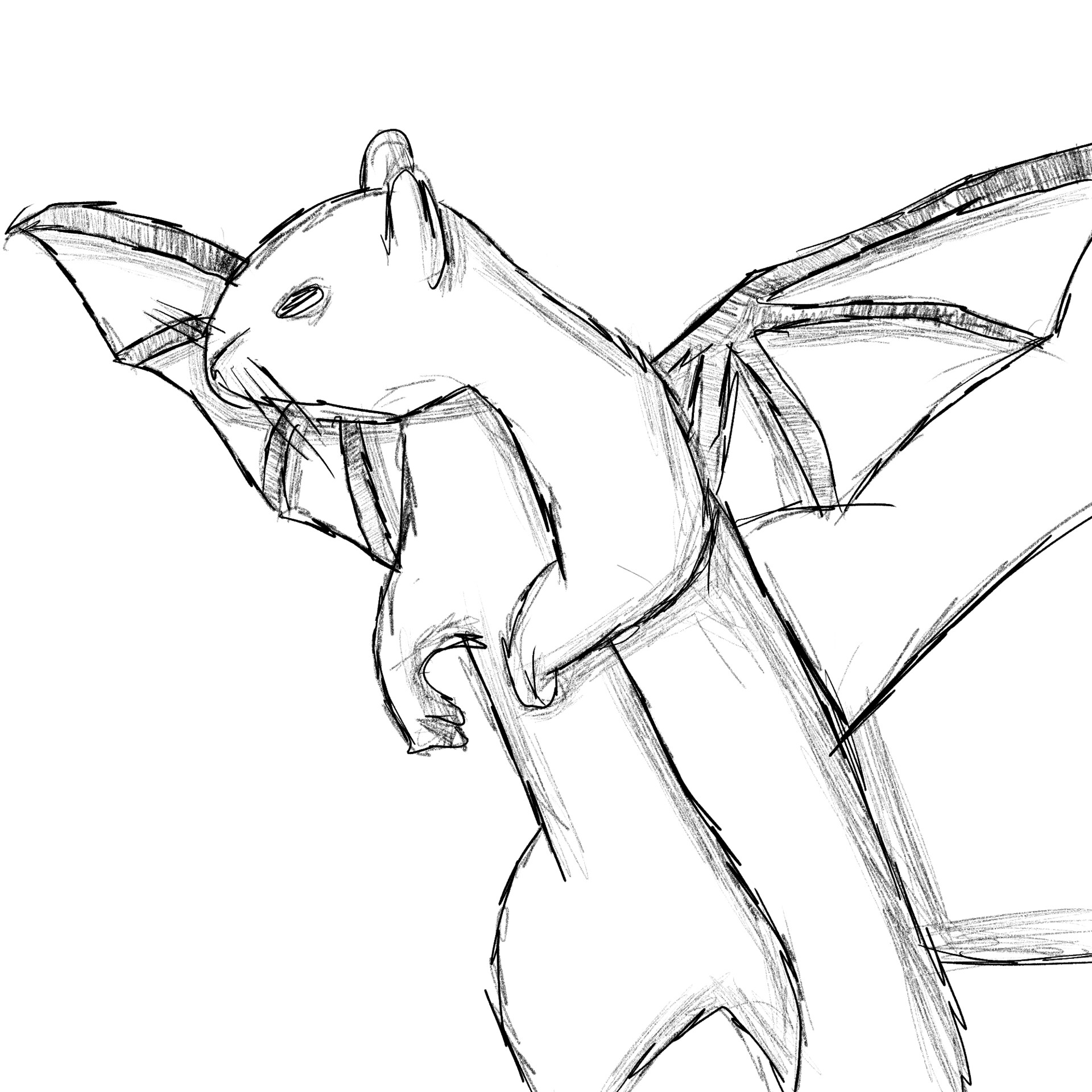 ArtStation - Squirrel Dragon Standing