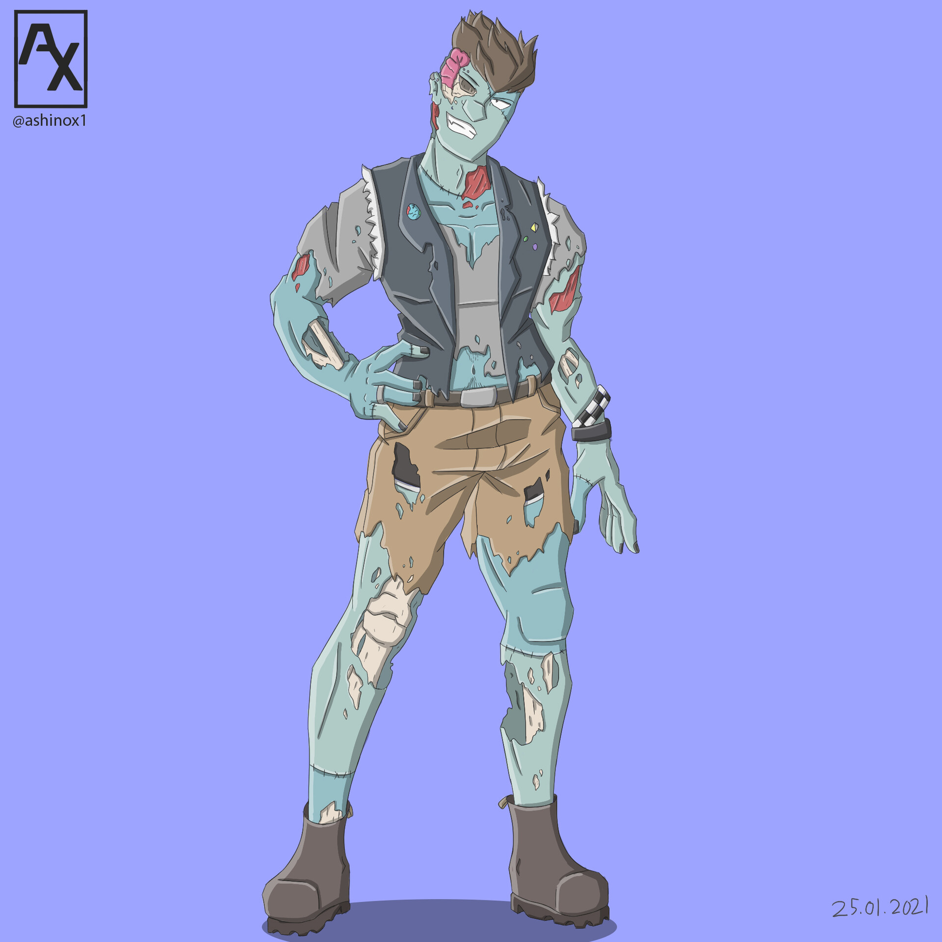 ArtStation - Zombie Boi