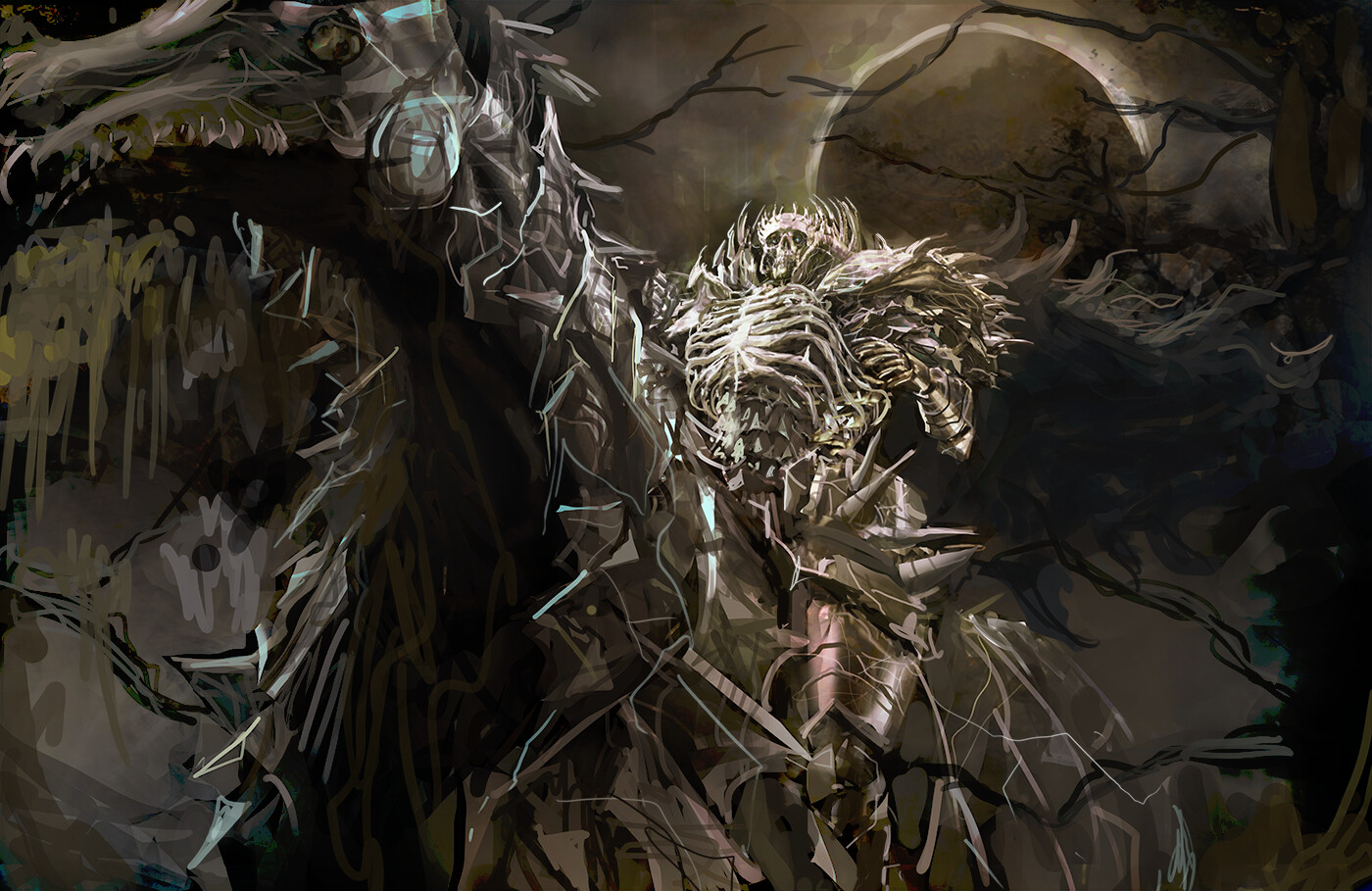 ArtStation - Skull Knight BERSERK