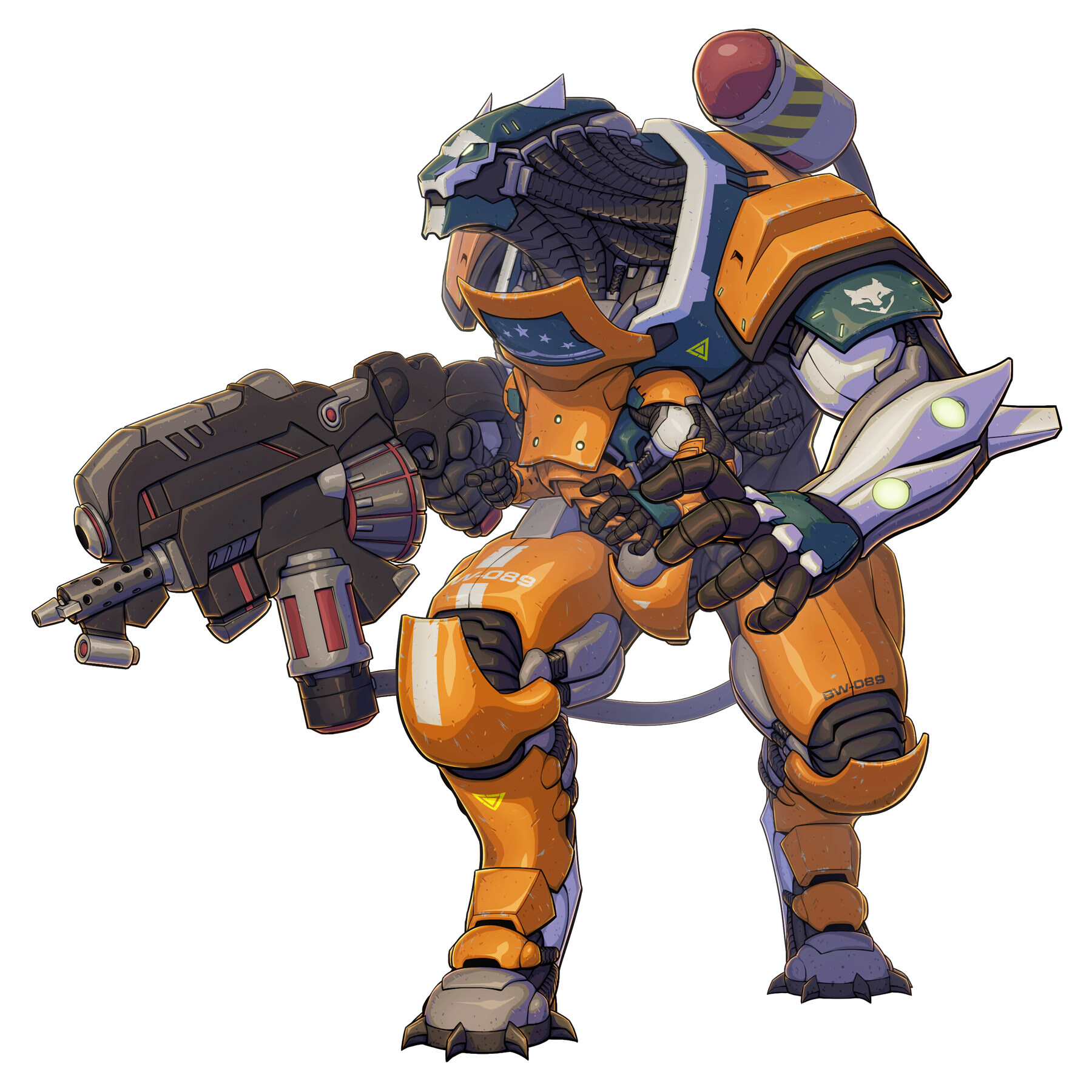 ArtStation - Infinity N4 Character Illustrations (batch 2)