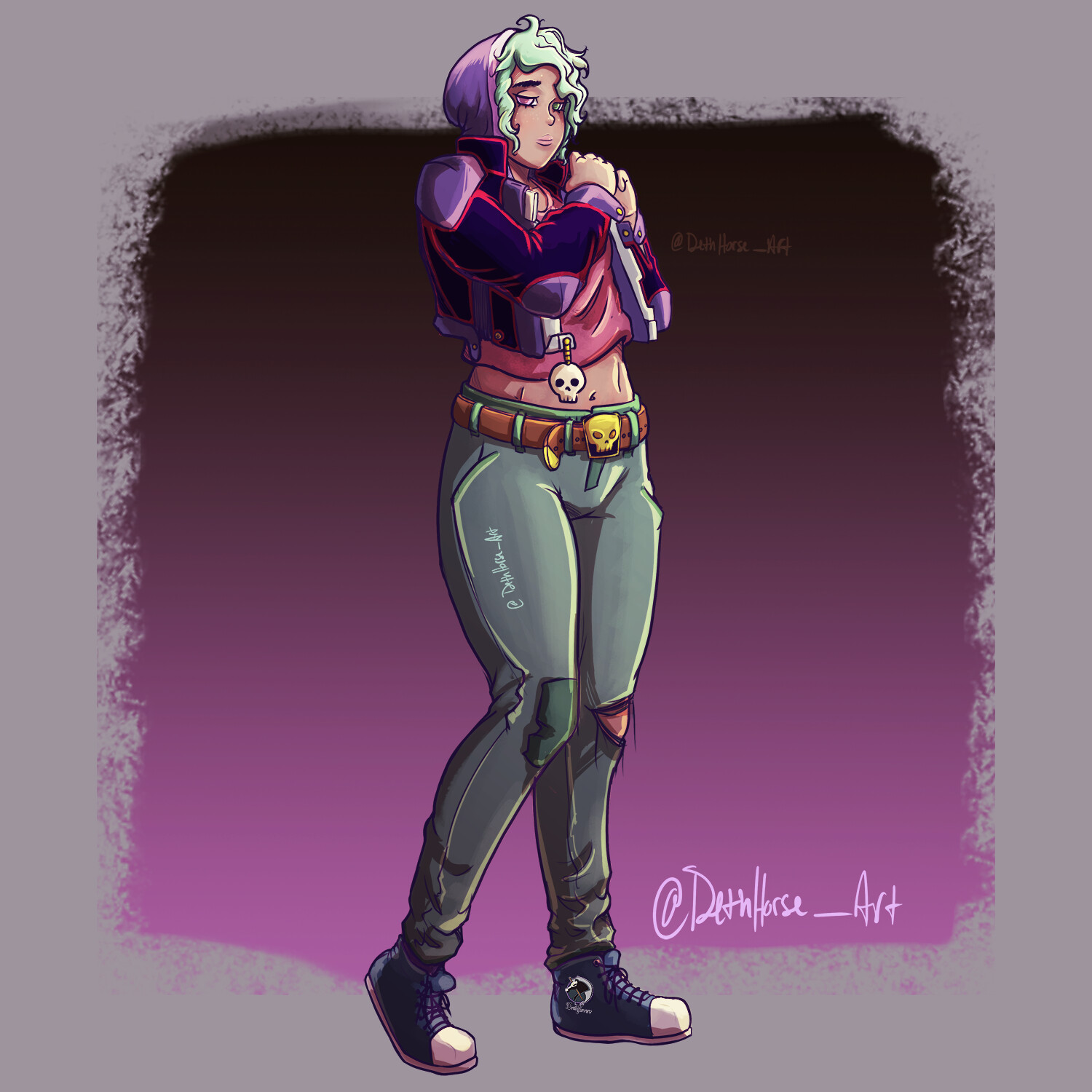 ArtStation - Denise Fashion Study | Personal work