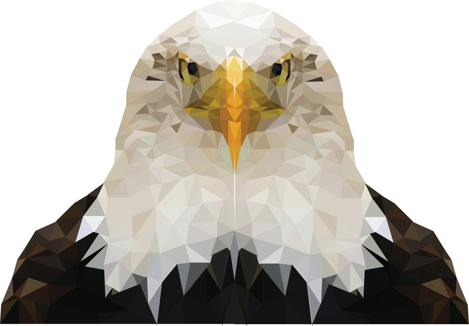 ArtStation - Eagle polygonal design