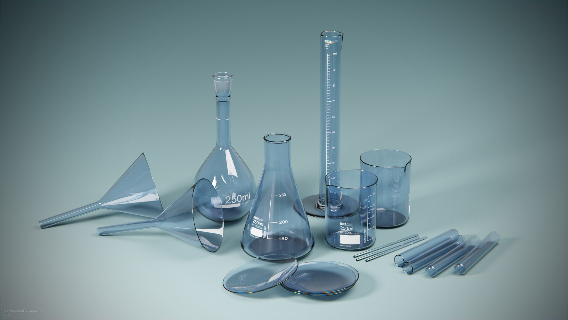 ArtStation - Laboratory Glassware