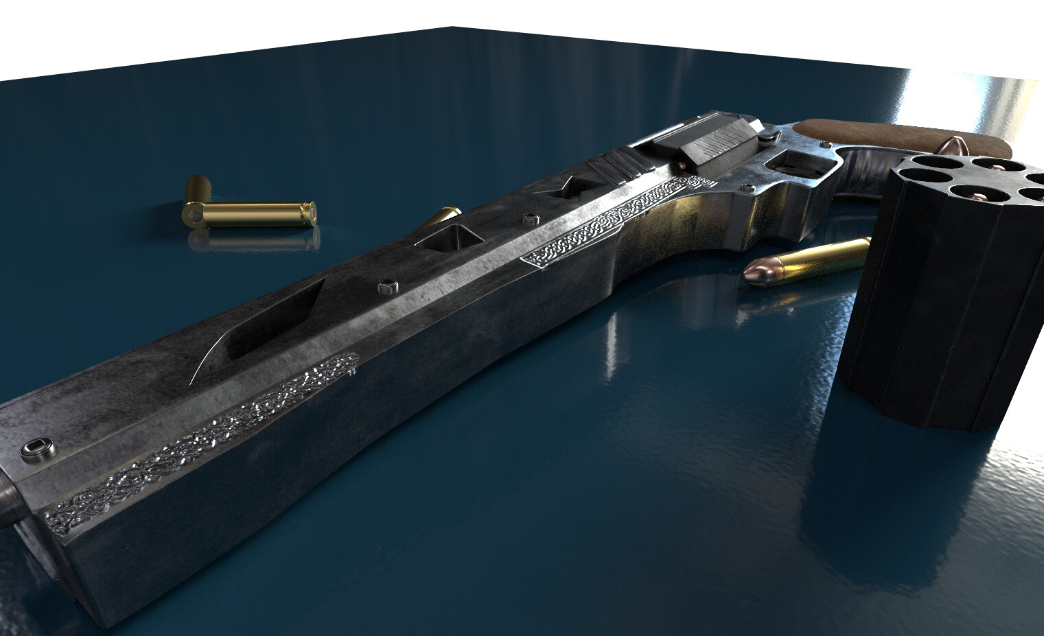 ArtStation - Custom design revolver