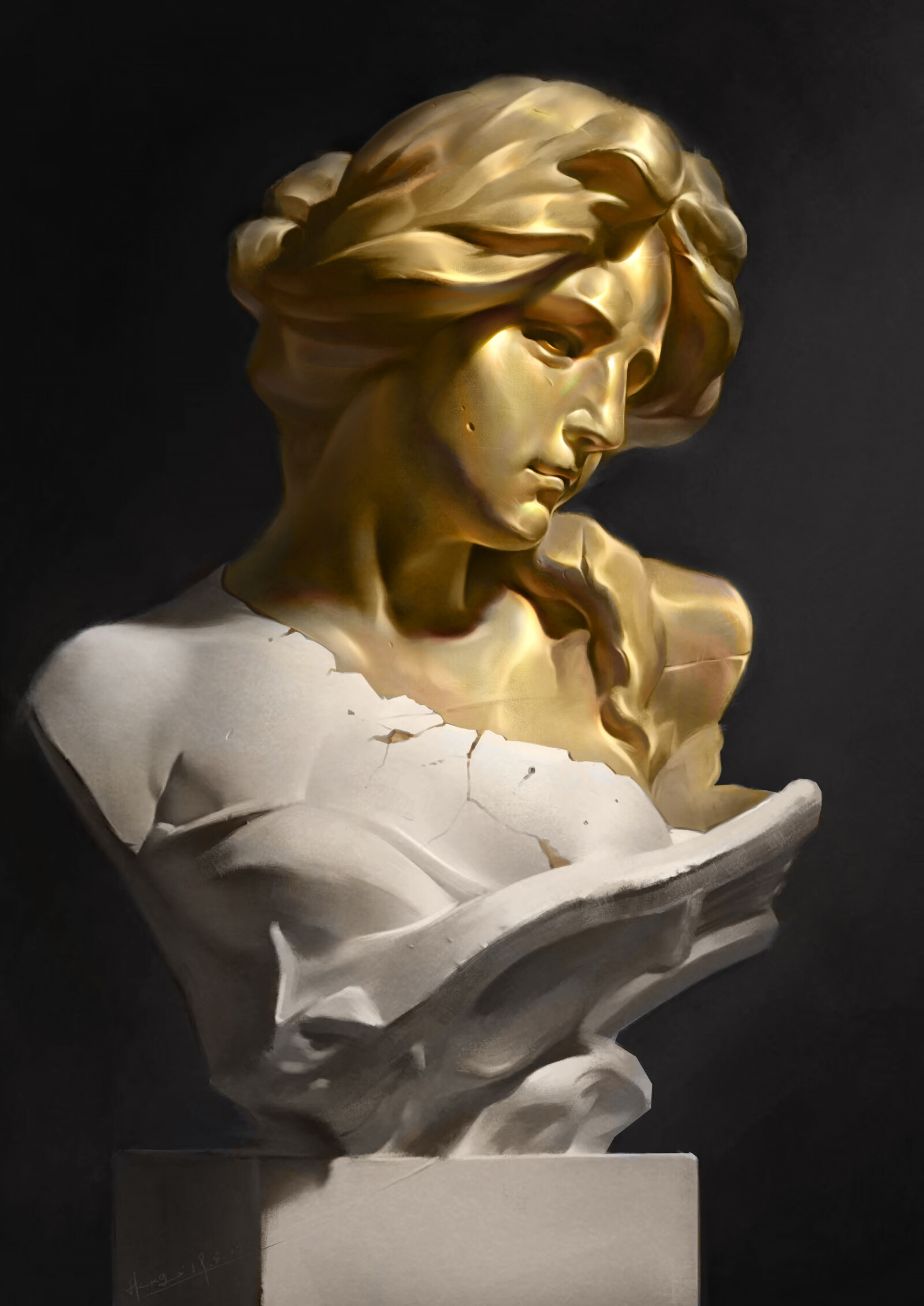 ArtStation - Plaster head