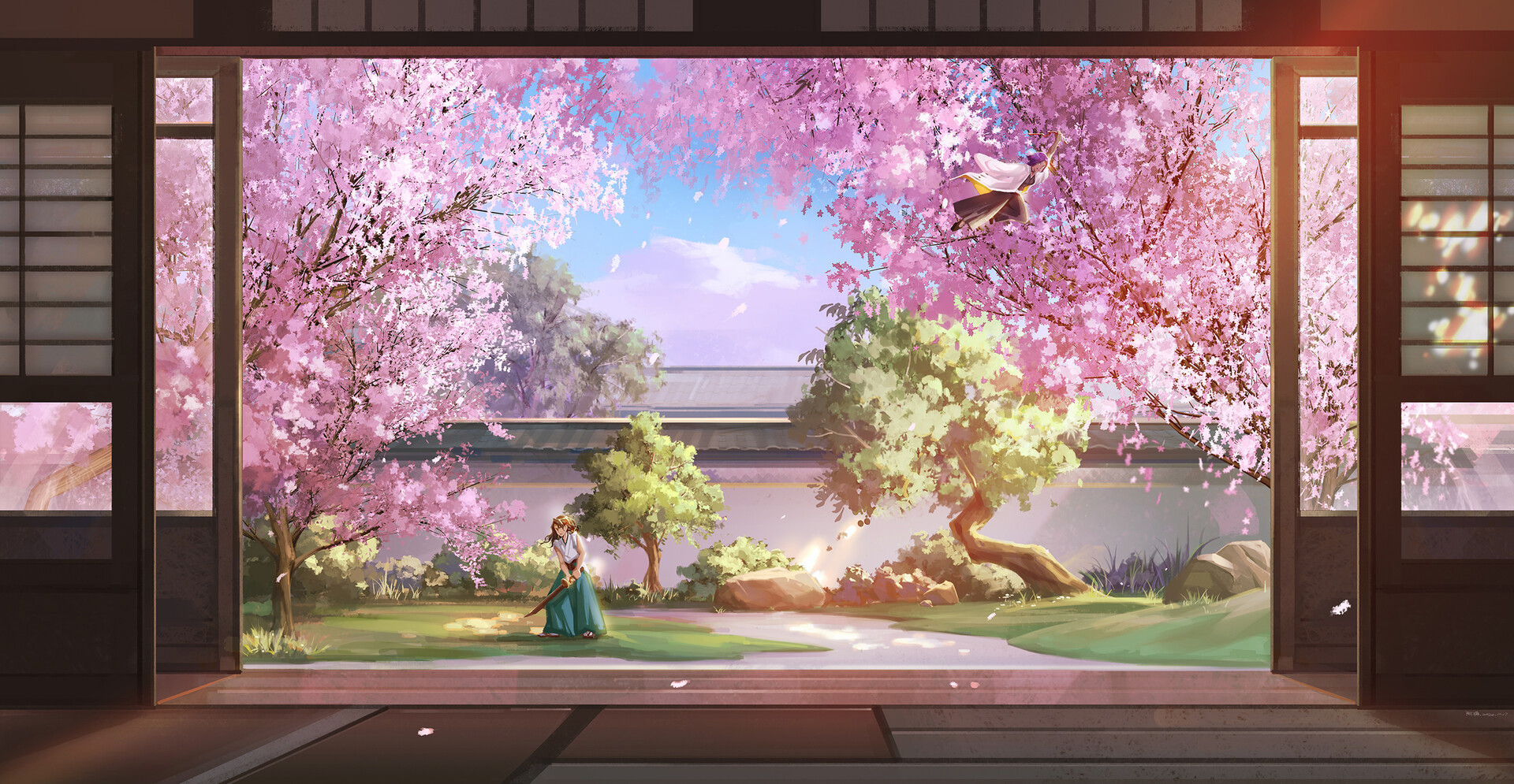 ArtStation - BLEACH-朽木宅