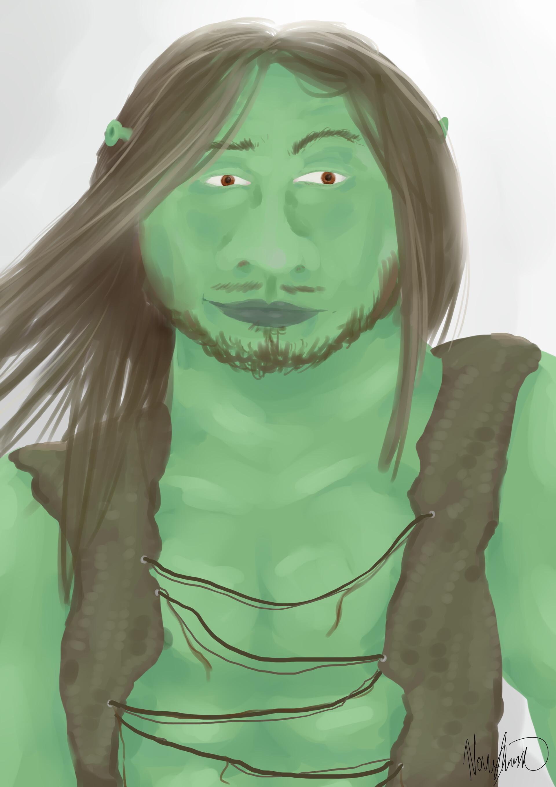 ArtStation - Untitled Shrek