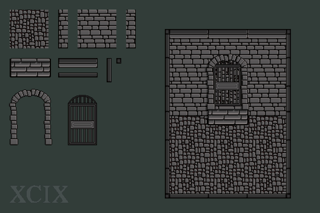 ArtStation - Dungeon Tileset