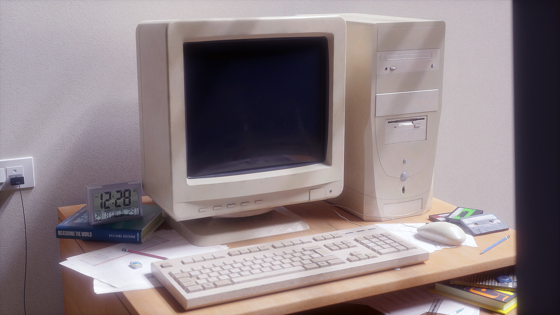 ArtStation - 2000's PC set