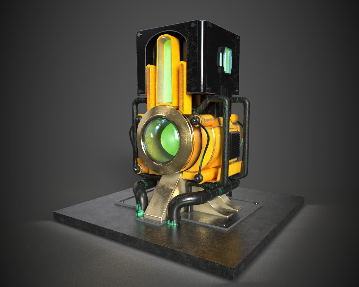 ArtStation - Nuclear Generator Scifi