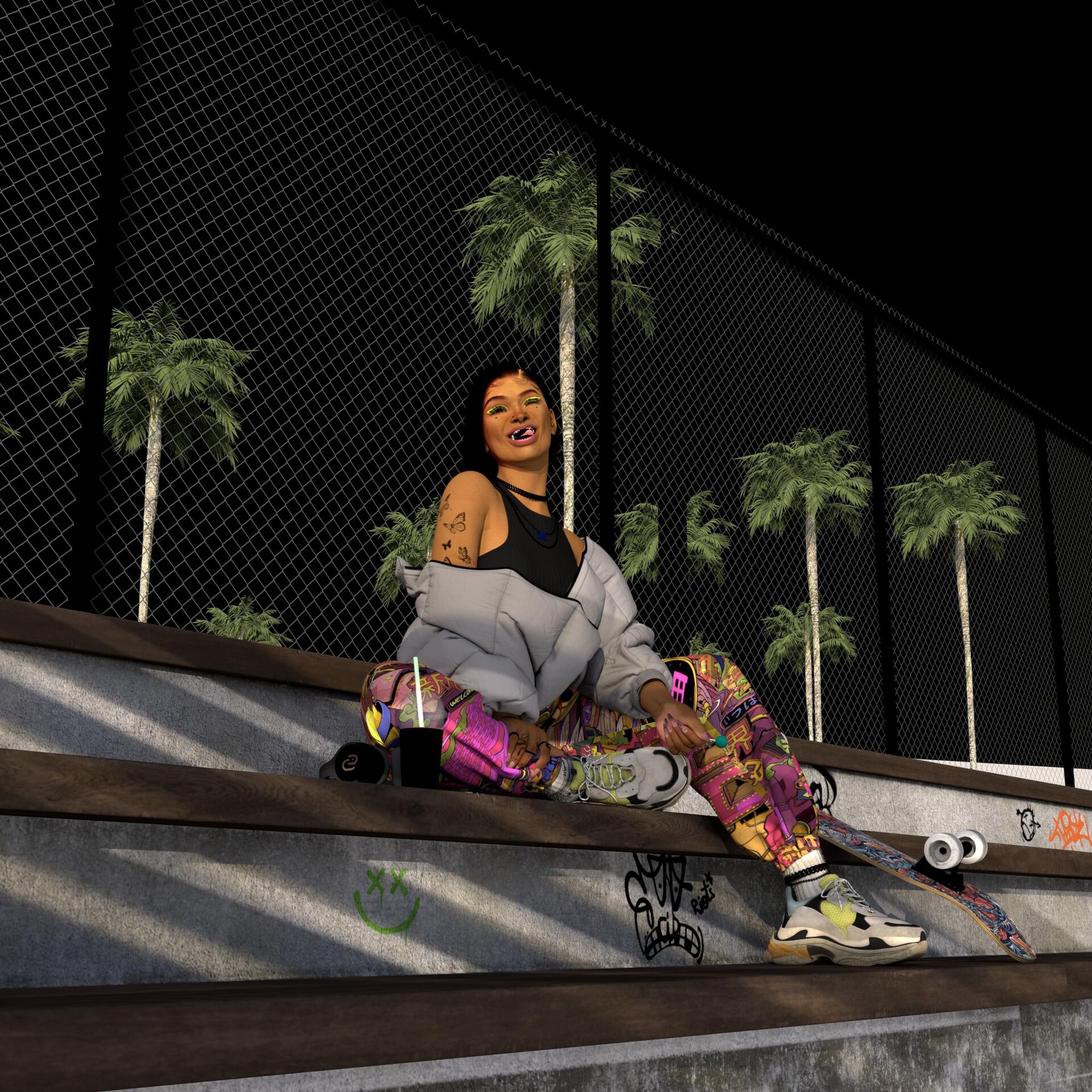 Ivie-fai Osuamkpe - Winnie character