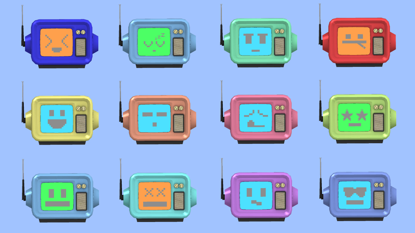 ArtStation - Robot Face