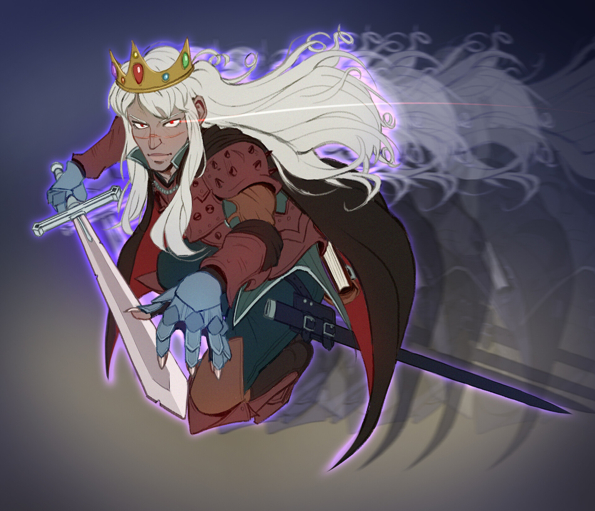 ArtStation - Arachna Constantin Balthazar - RPG OC Artwork