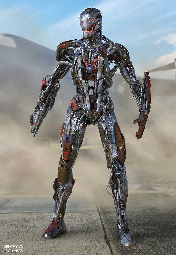 Josh Nizzi - Avengers Damage Control - Ultron Enemies