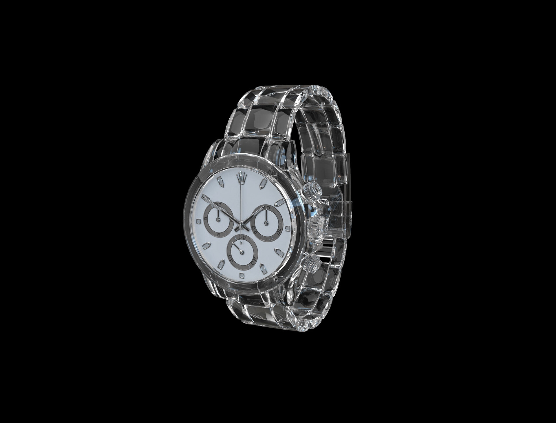 ArtStation - Rolex Glass 3D