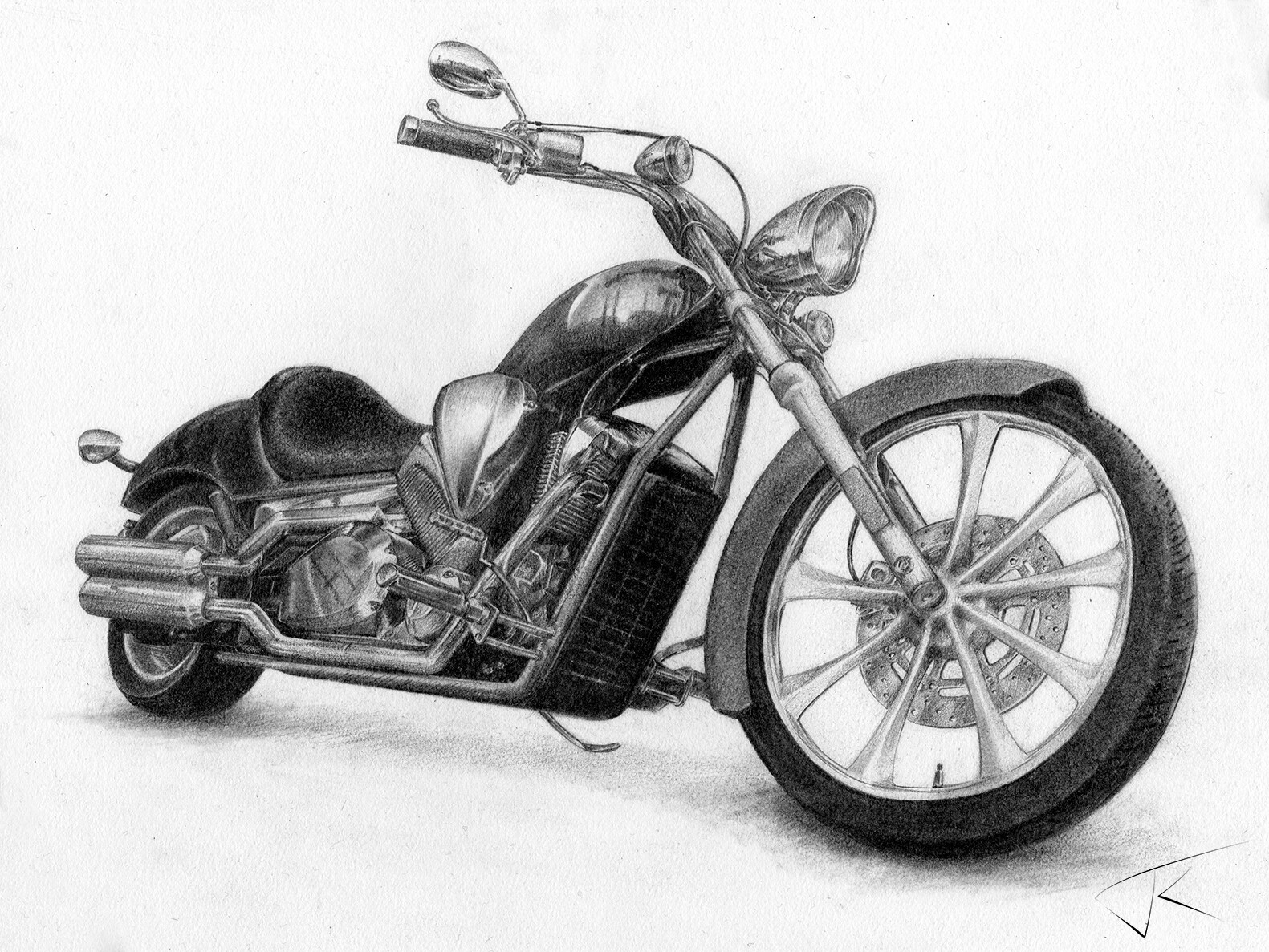 ArtStation - Motorcycle