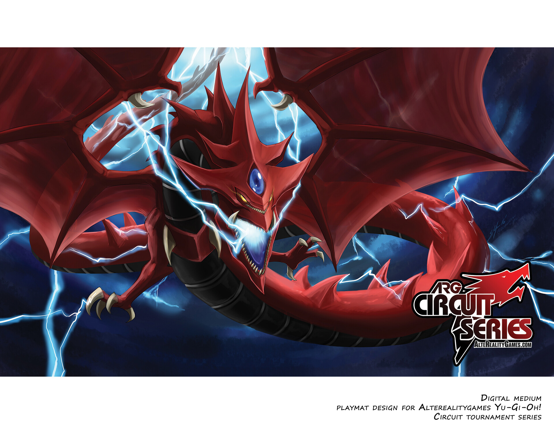 ArtStation - Fanart - slifer the sky dragon for Alterrealitygames