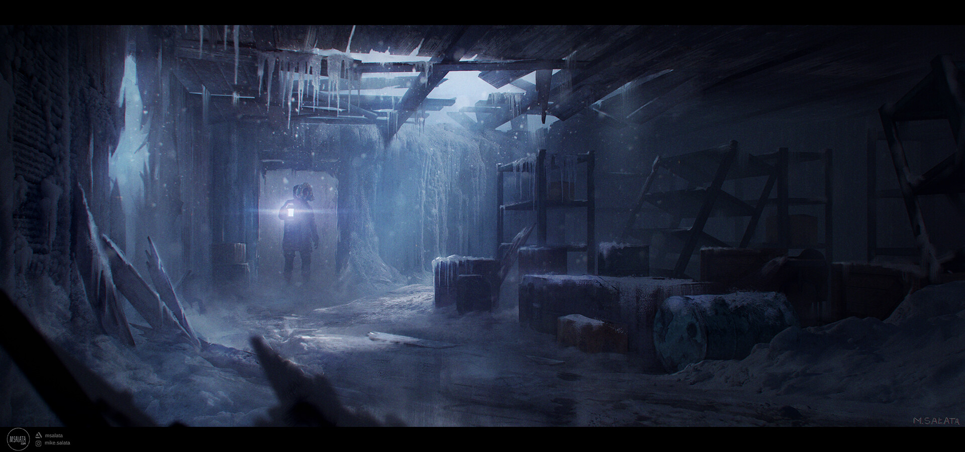 ArtStation - Antarctic Base