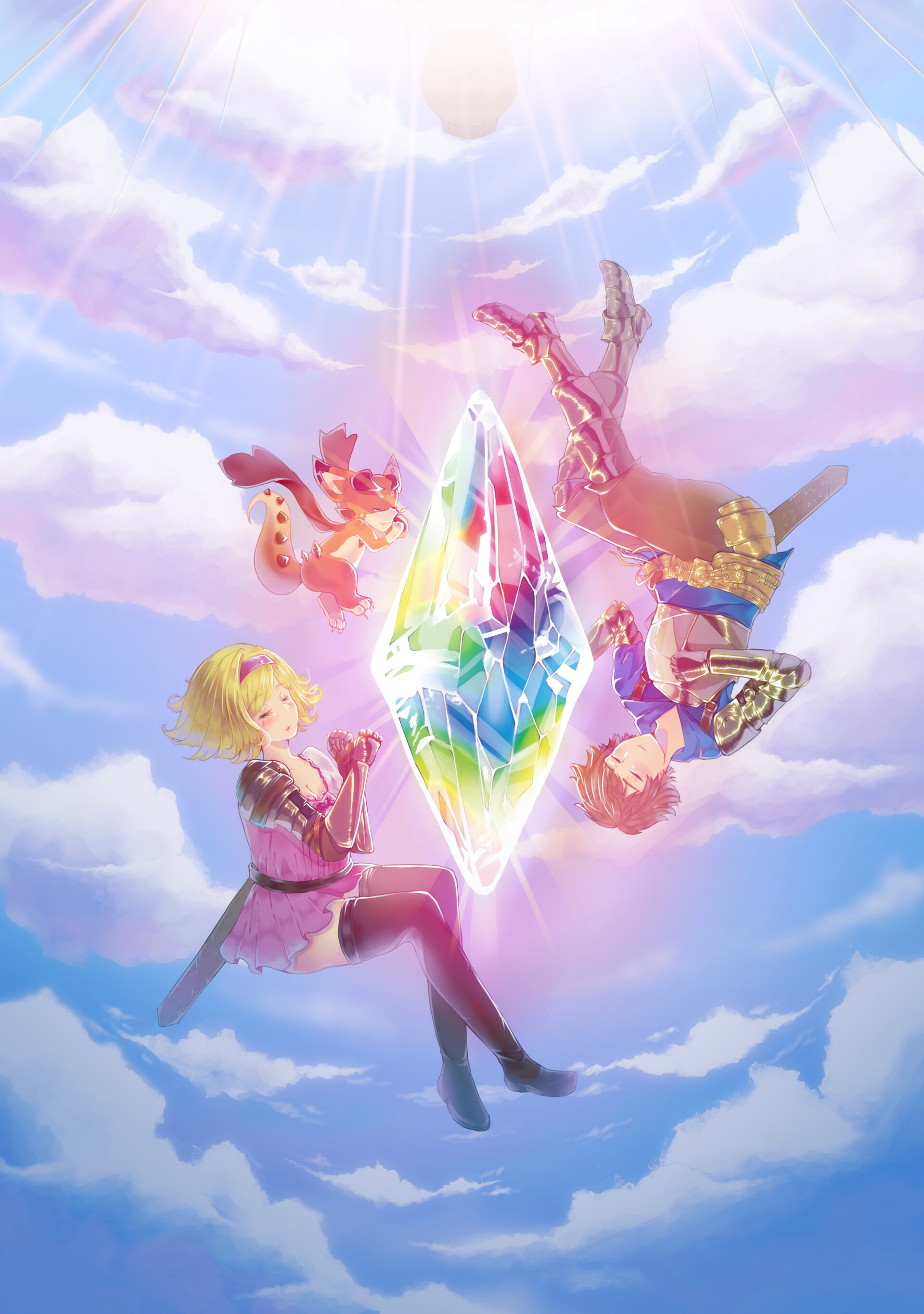 ArtStation - Granblue Fantasy Zine Illustration