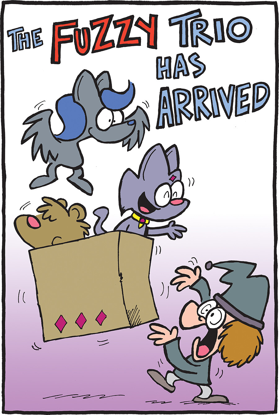 Charles Brubaker - The Fuzzy Princess title pages