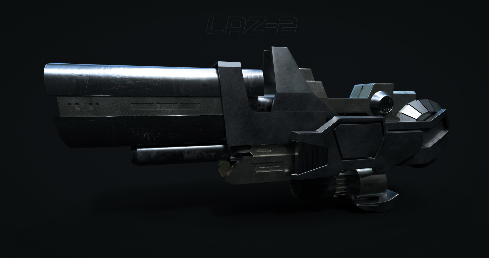 ArtStation - Laz-2 Gun