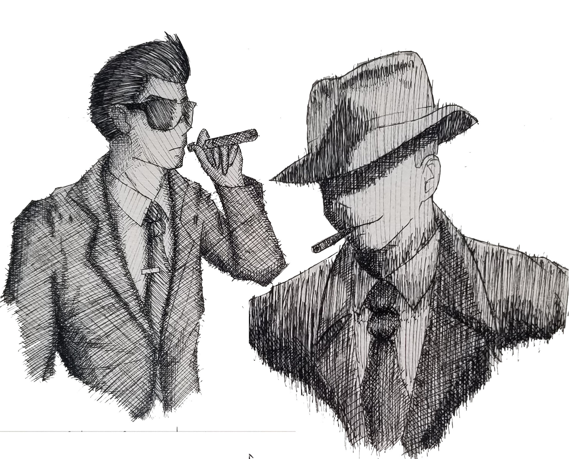 ArtStation - Noir characters
