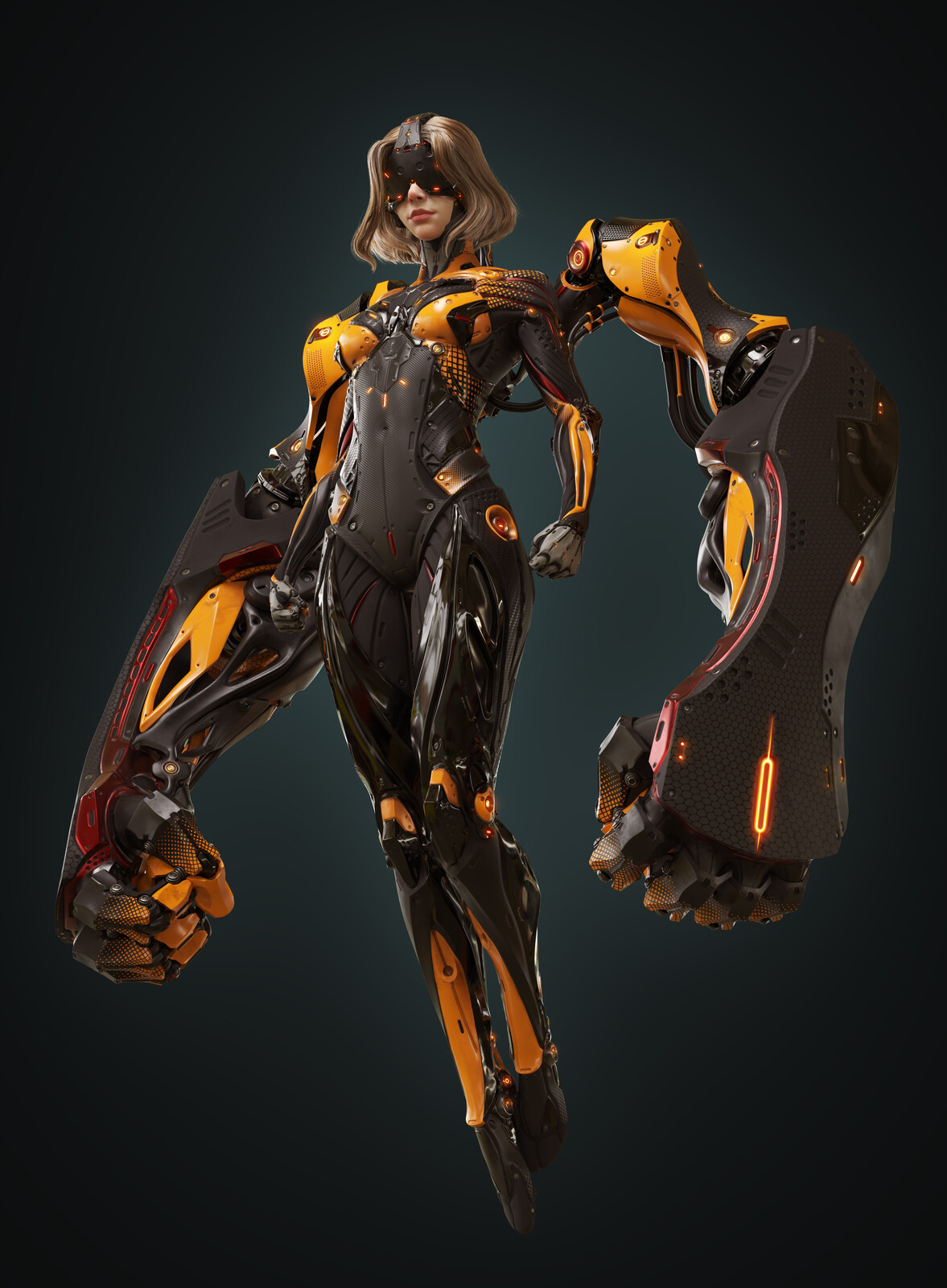 James Lin - Mirai - Mecha Girl