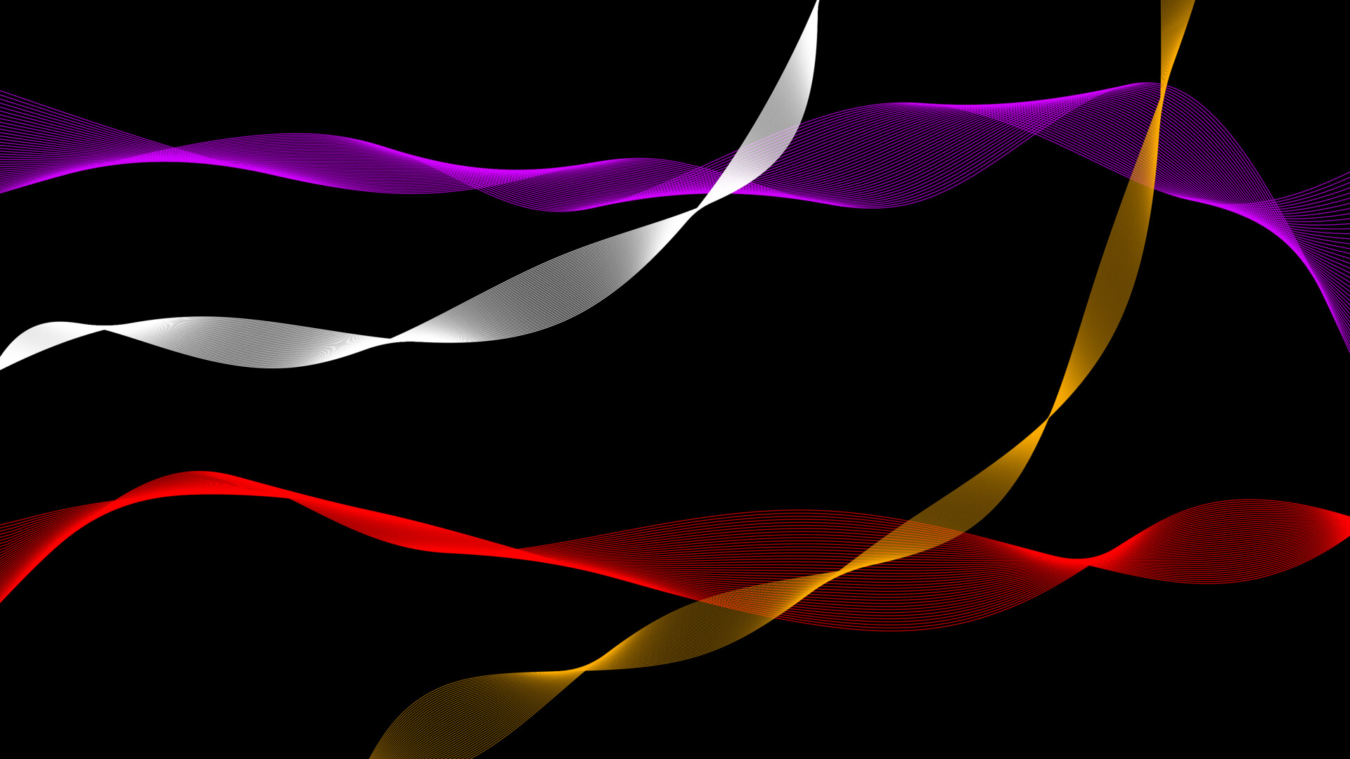 ArtStation - Abstract lines wallpaper 001