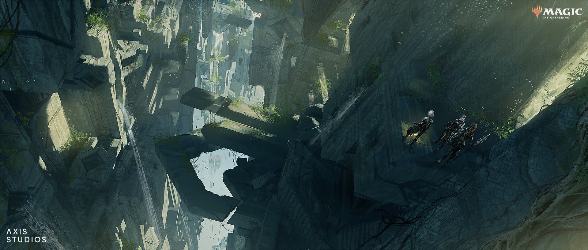 Pixoloid Studios - Zendikar Rising - Artifact chamber & Floating ruins