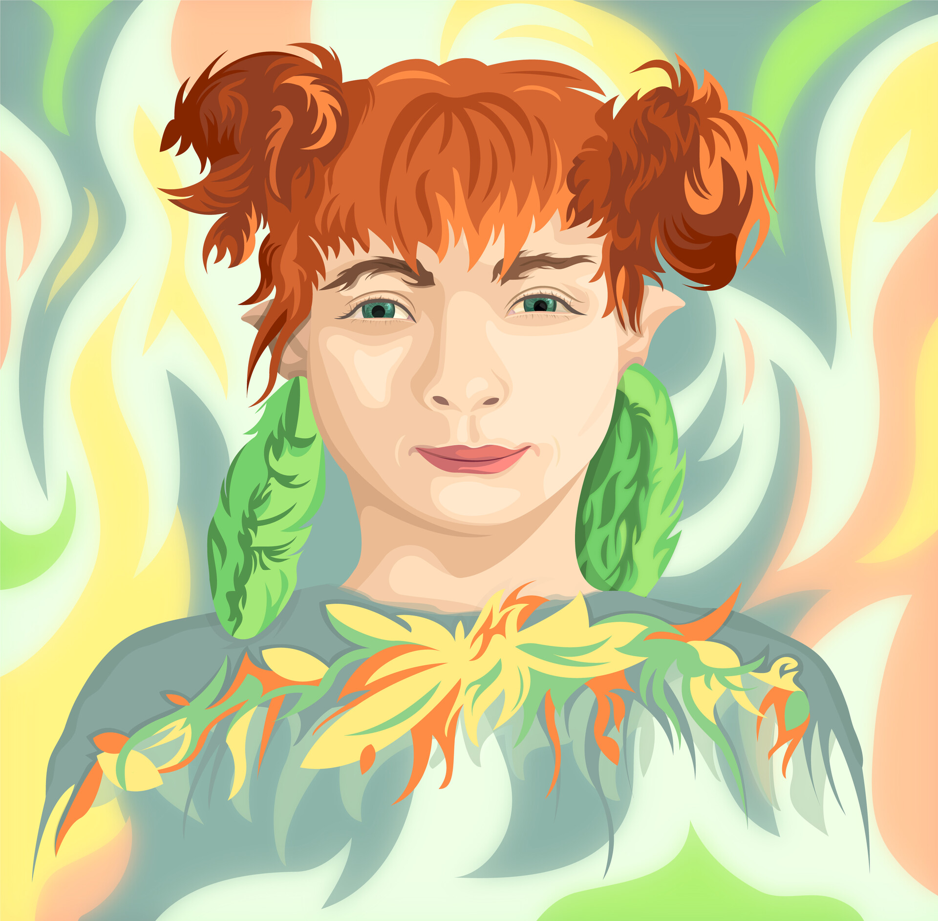 ArtStation - Spring girl