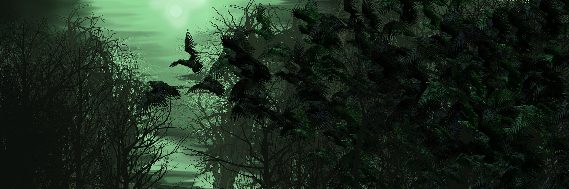 ArtStation - Swamp of ghouls