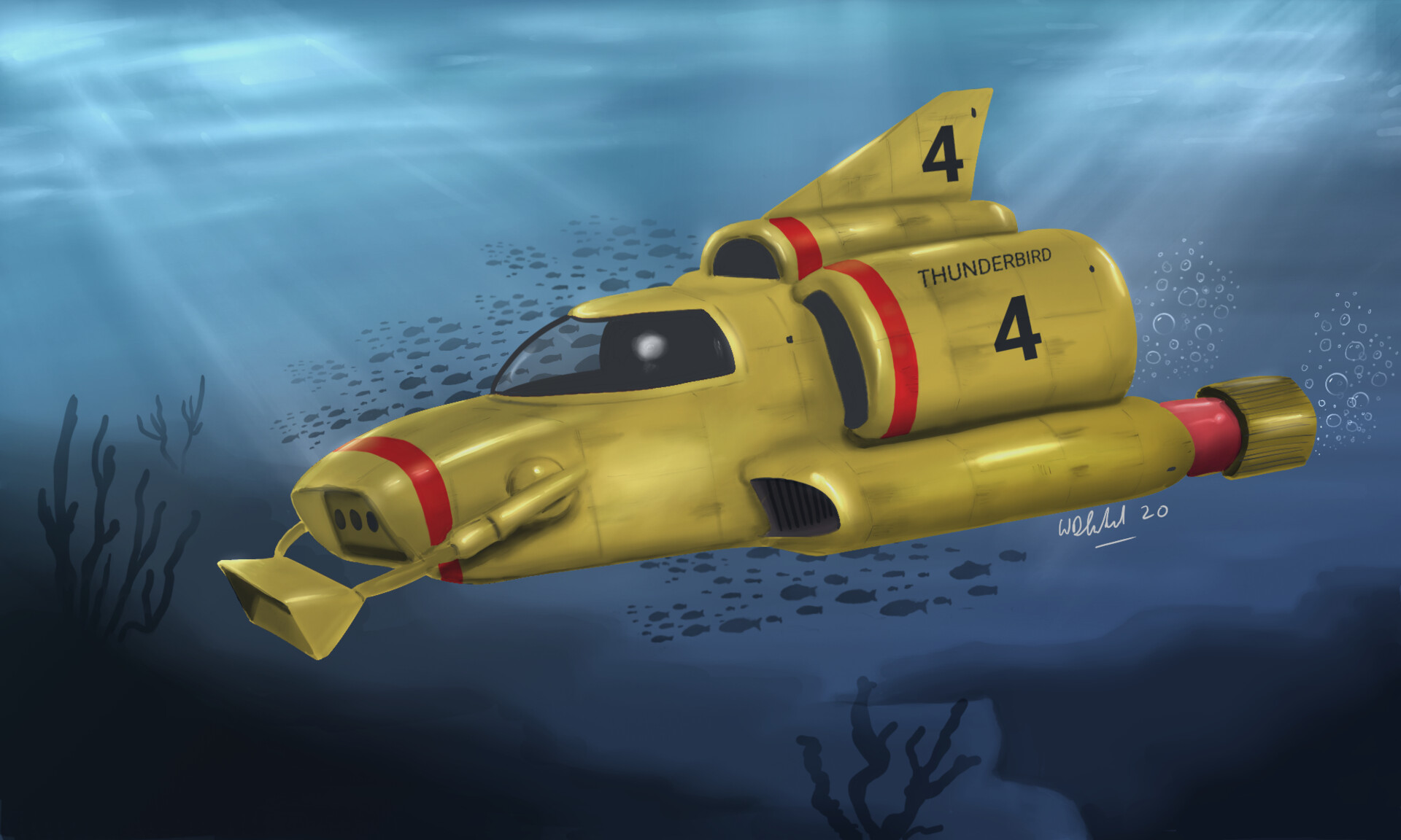 ArtStation - Thunderbird 4