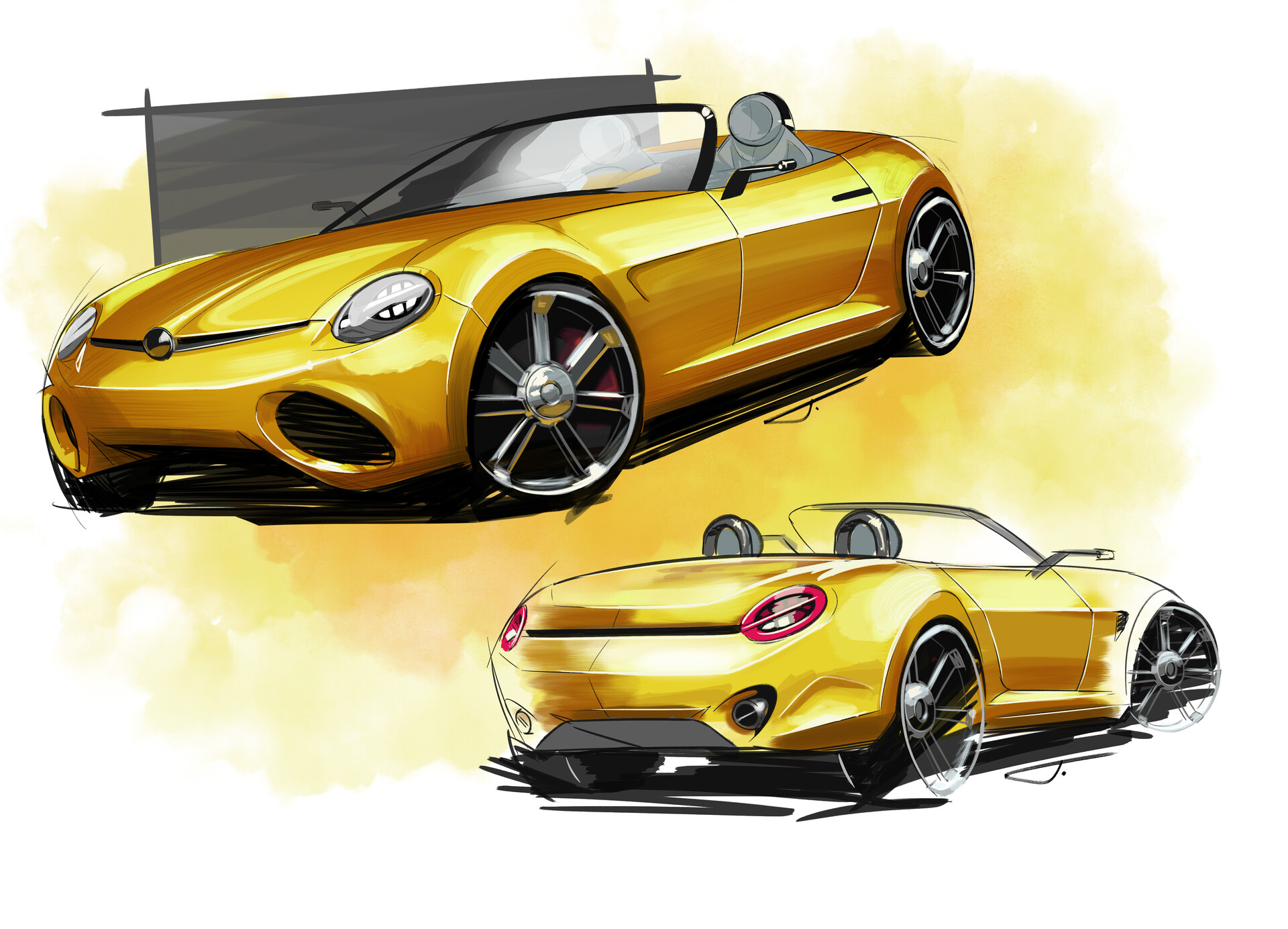 Tomas Svehla - Lighweight roadster - concepts