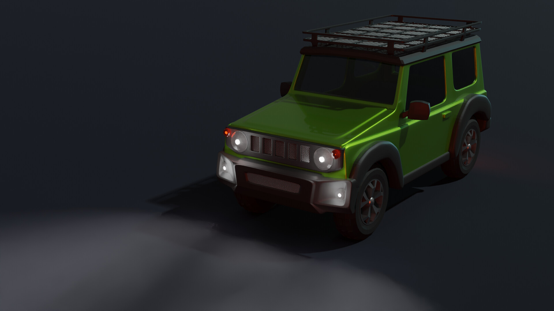 ArtStation - Suzuki Jimny 3D model