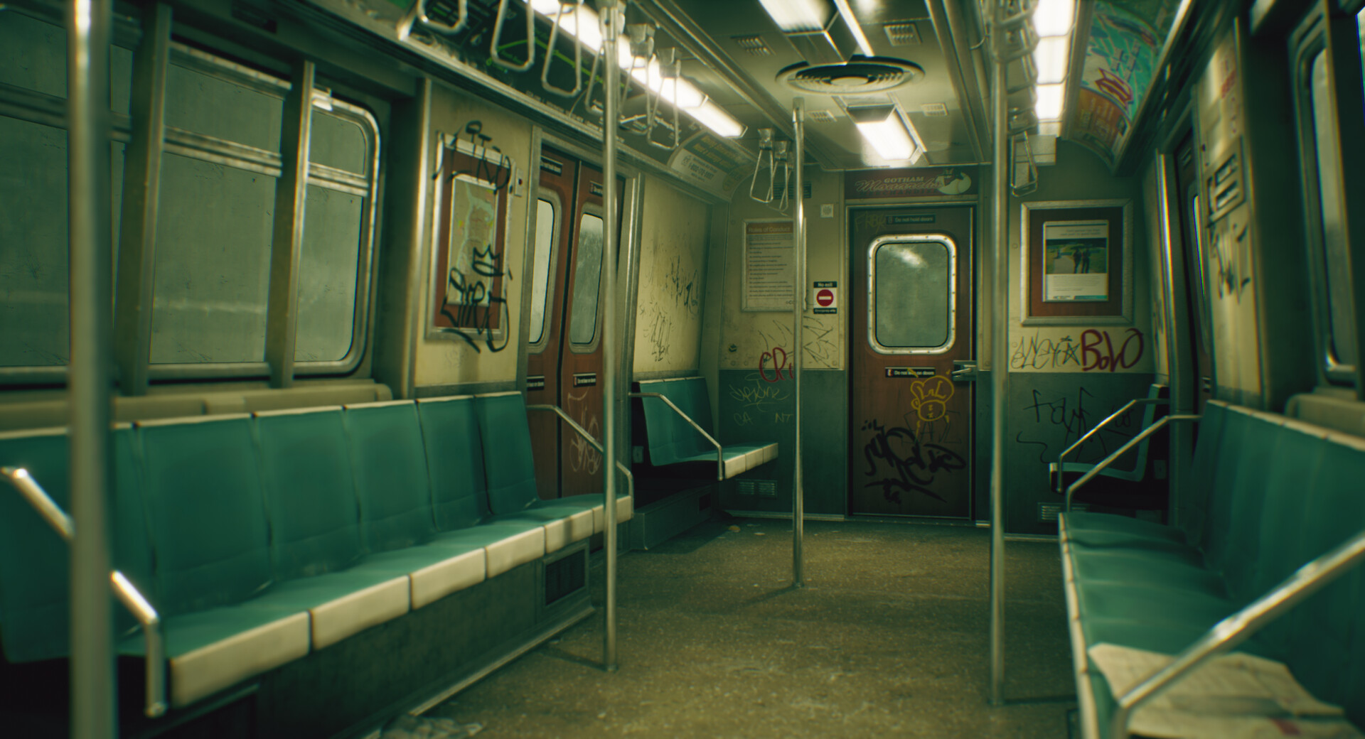 ArtStation - The Joker Subway Scene UE4
