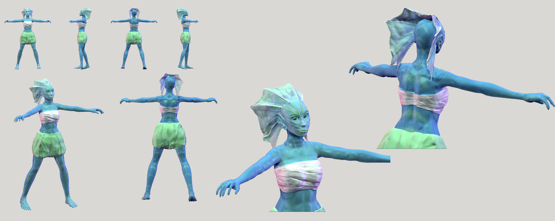 ArtStation - fish people