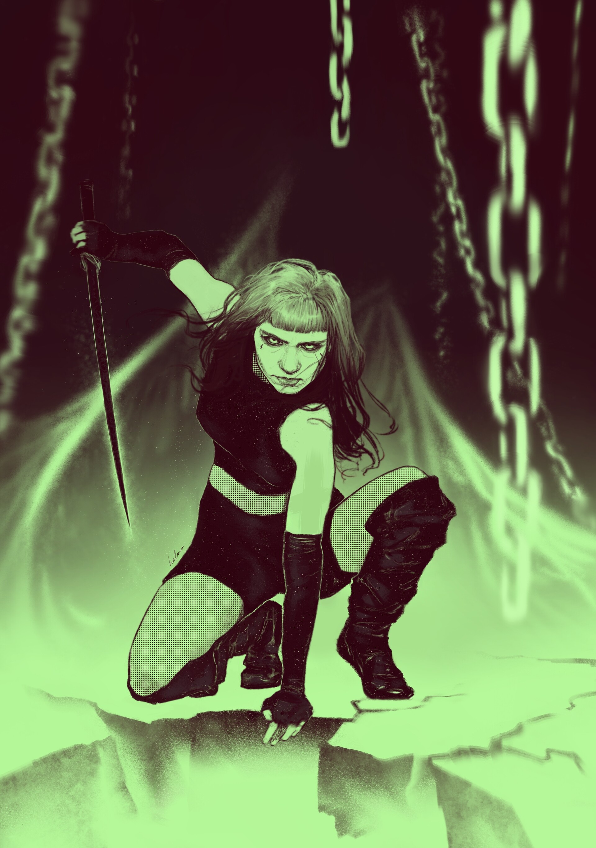 ArtStation - Grimes fanart