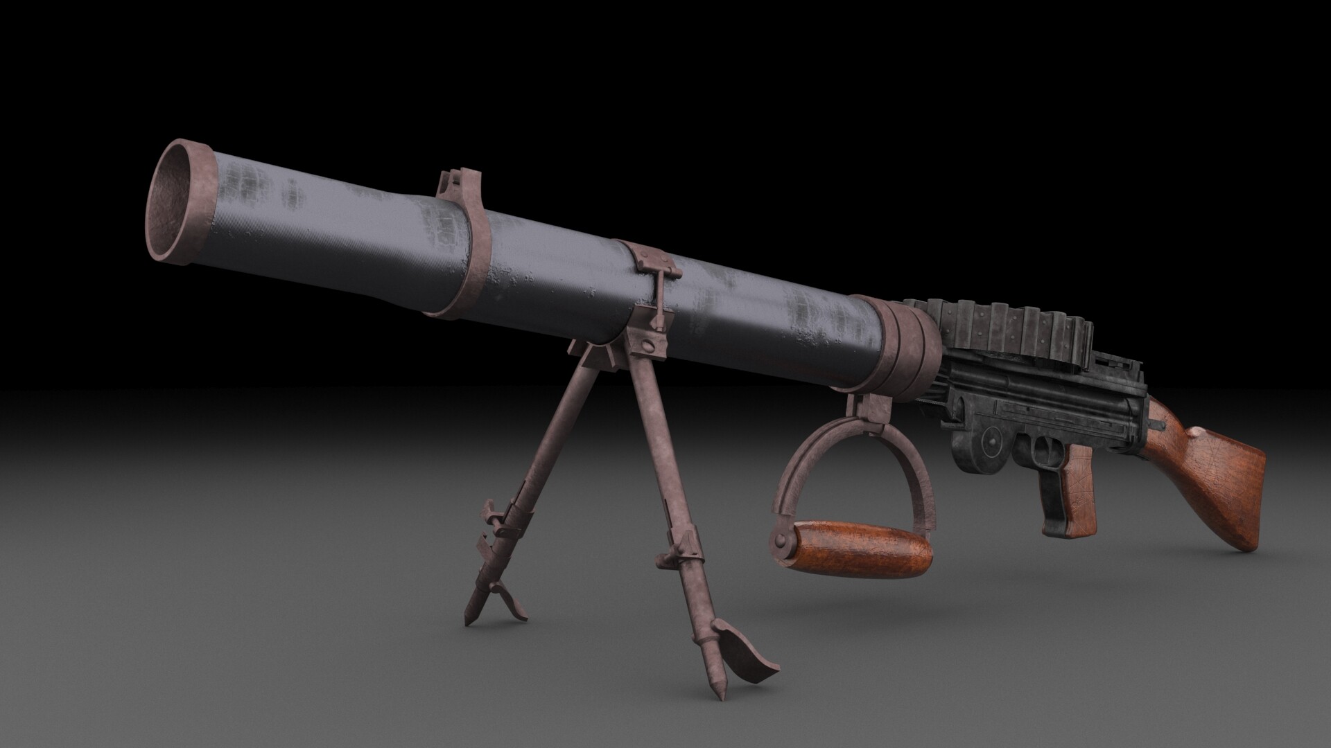 ArtStation - Lewis Gun