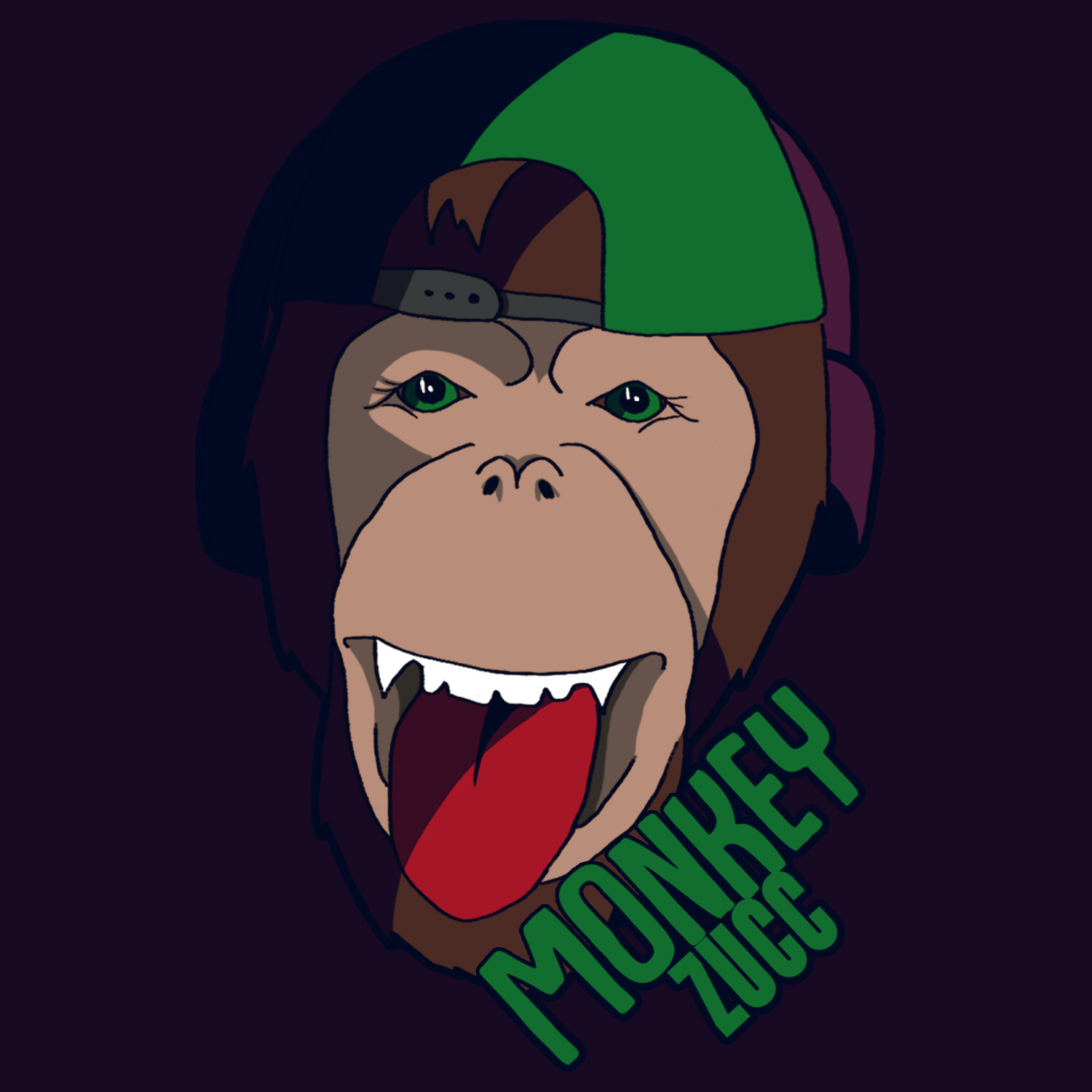 ArtStation - TWITCH LOGO [monkey.zucc]