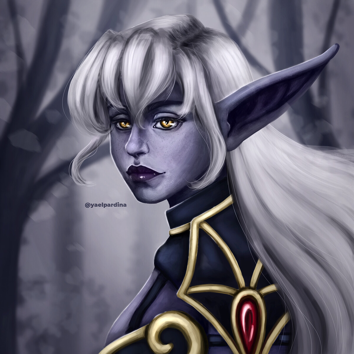 ArtStation - Dark Elf