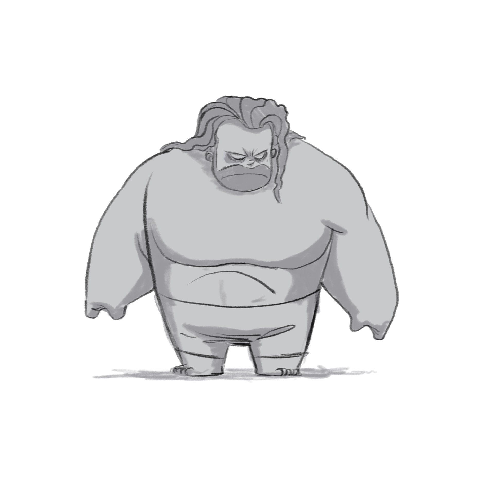 ArtStation - Bearded Hulk