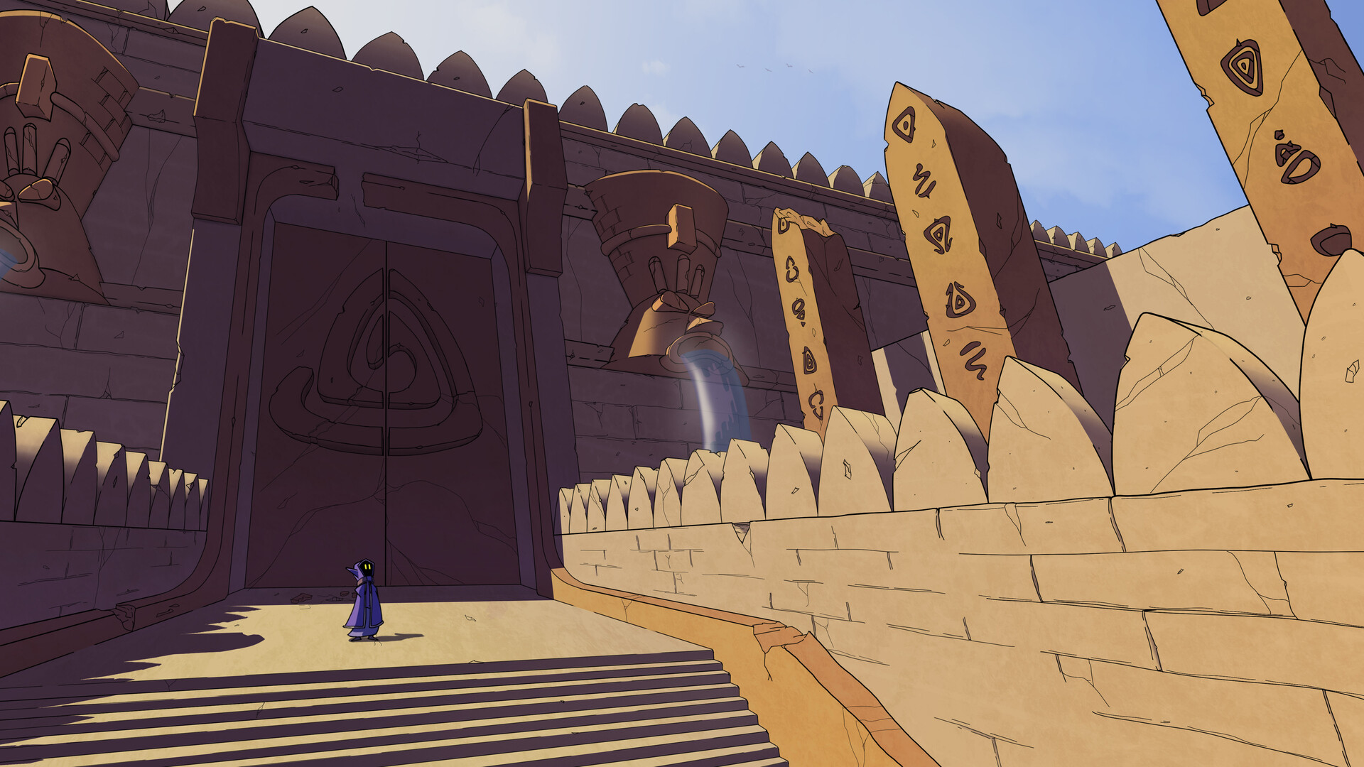 Prashi Mawalagedara - Sacred Kingdom - Environment Concept/ Background ...